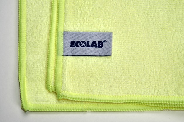 Ecolab Polifix Microclin Eco microvezeldoeken 32x32cm geel Pak 5 stuks ...