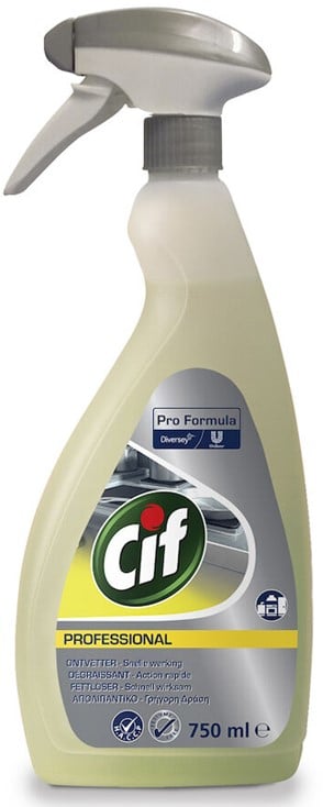 Cif Pro Formula ontvetter 6 x 750ml Hazet