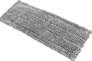 Ecolab Rasant Micro Scrub 40cm vlakmop microvezel grijs Hazet