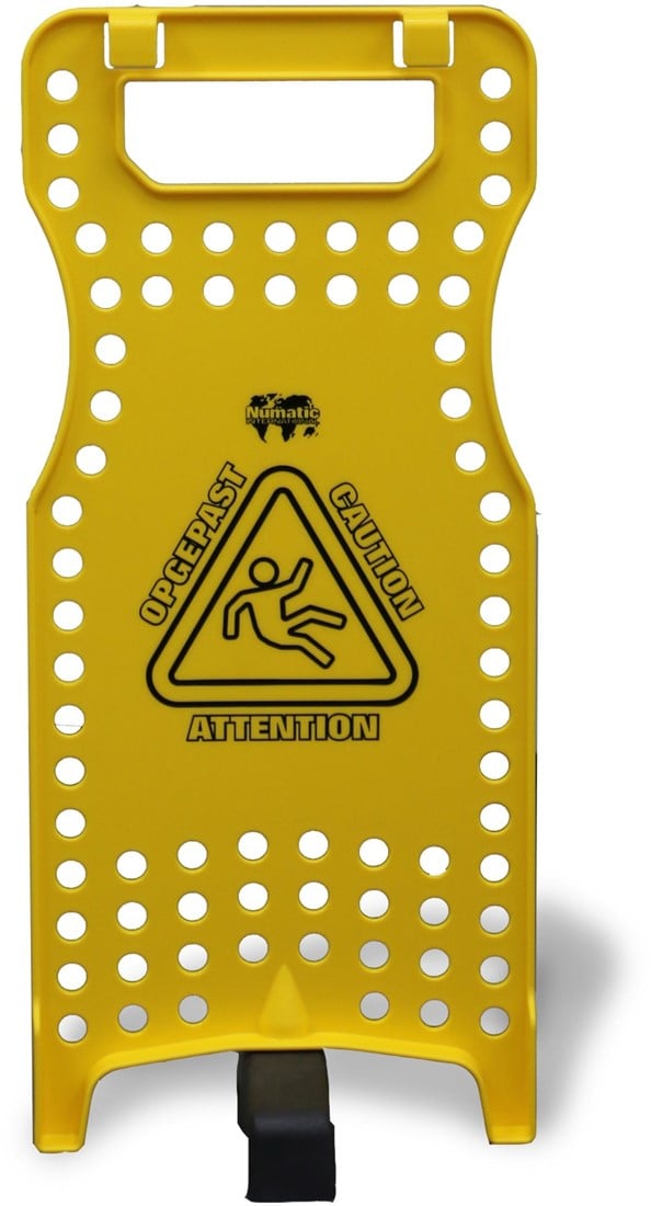 Numatic wet floor sign 3-talig., ook ophangbaar Hazet