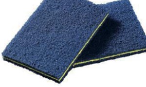 Taski Hi-Temp pad medium hard voor bakplaatreiniging blauw Doos 40 ...